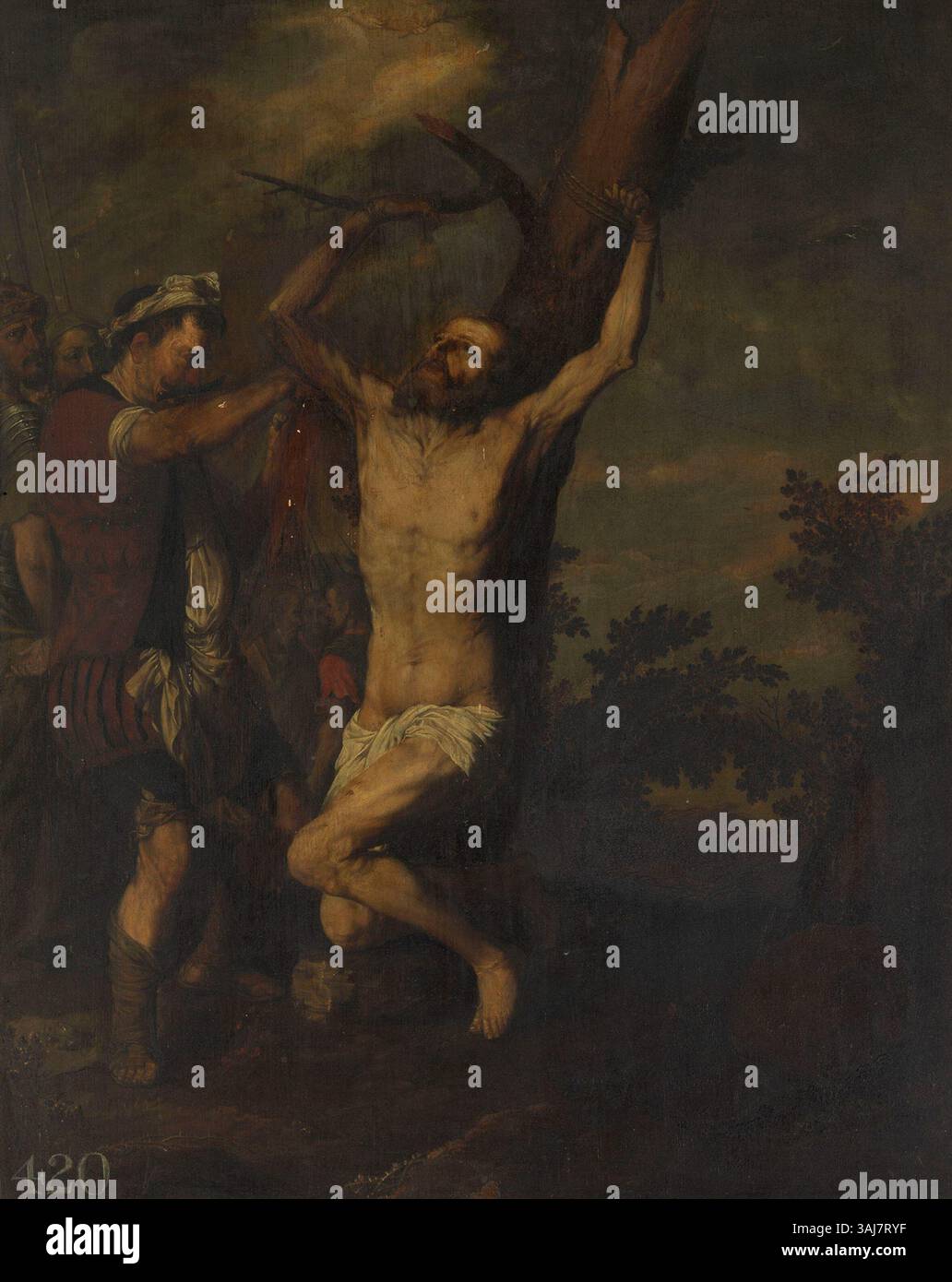 'The Martyrdom of Saint Bartholomew' after Jusepe de Ribera, painted ...
