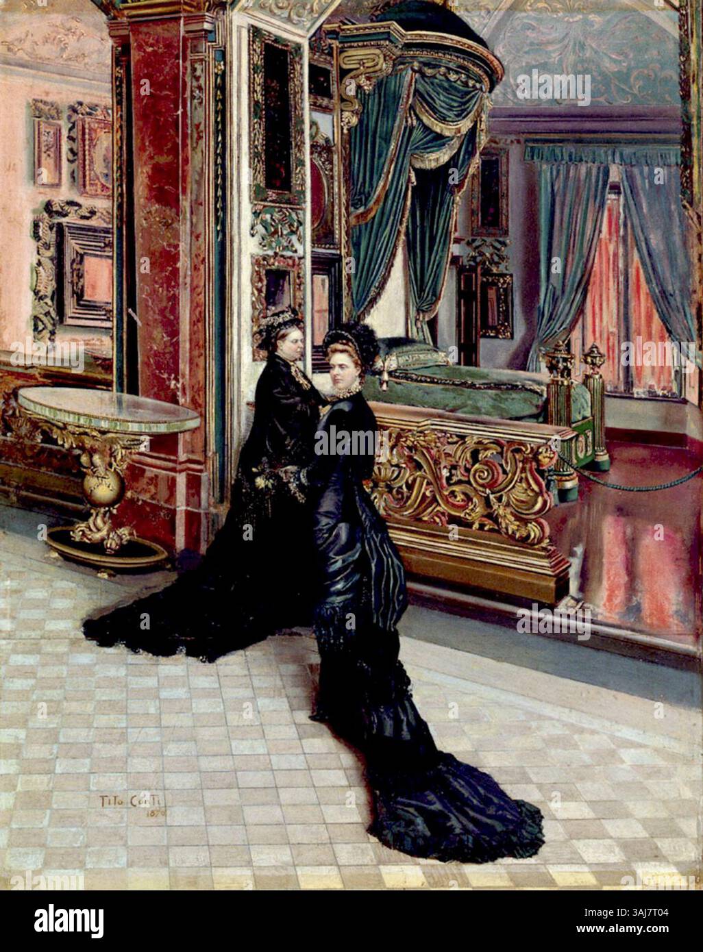 This 1879 photograph by Tito Conti shows Queen Victoria of the United ...