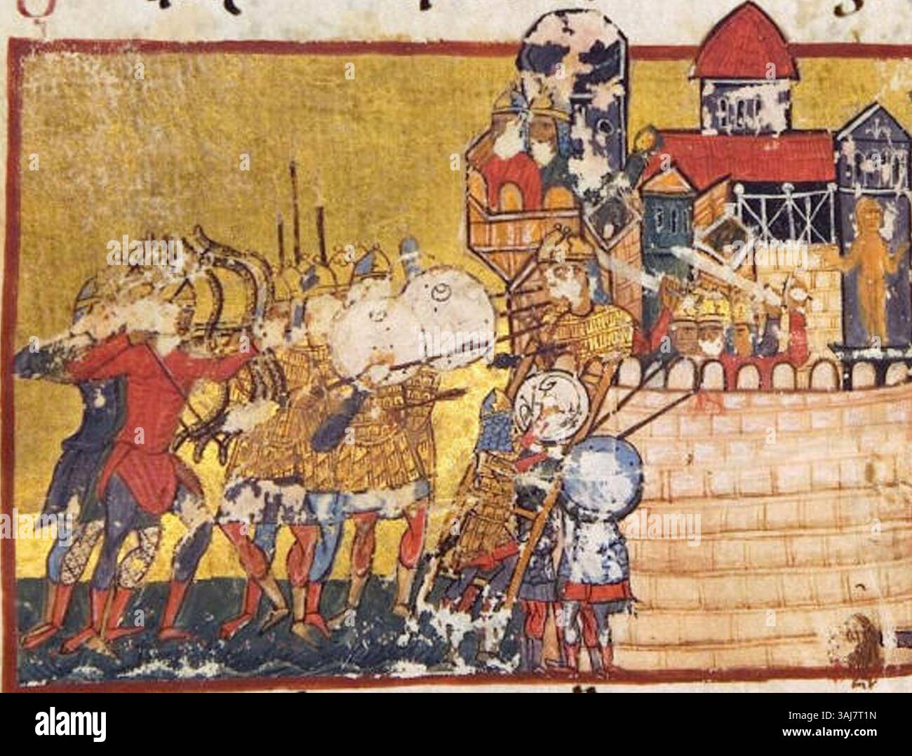 This 13th-14th century manuscript illustration from the *Second ...