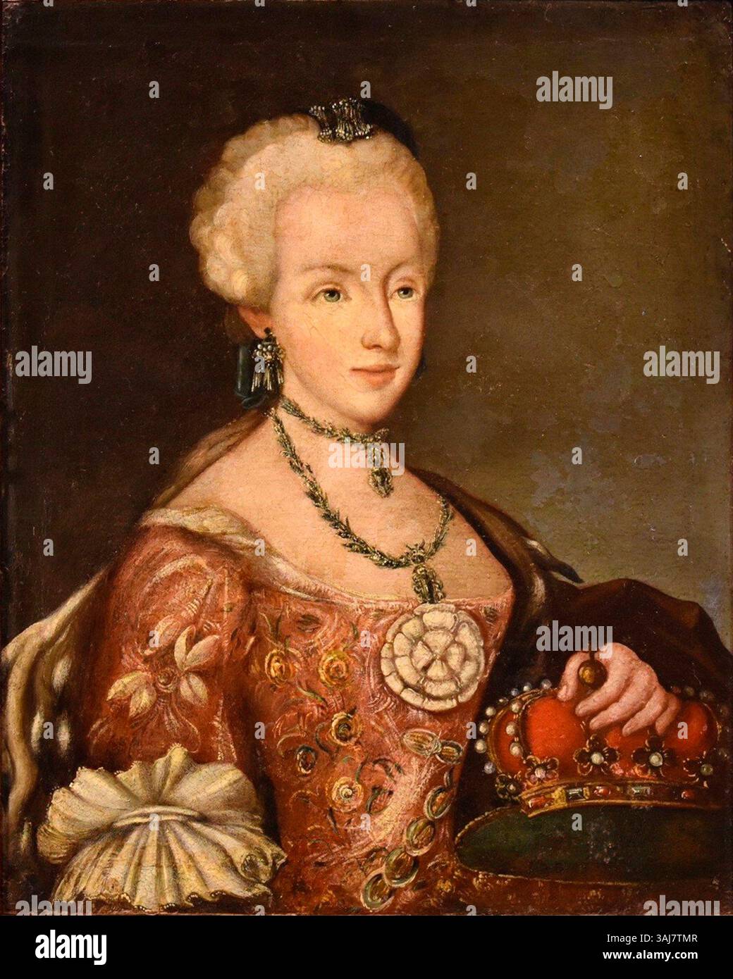 Portrait of Maria Luisa of Spain, misidentified as her mother-in-law ...
