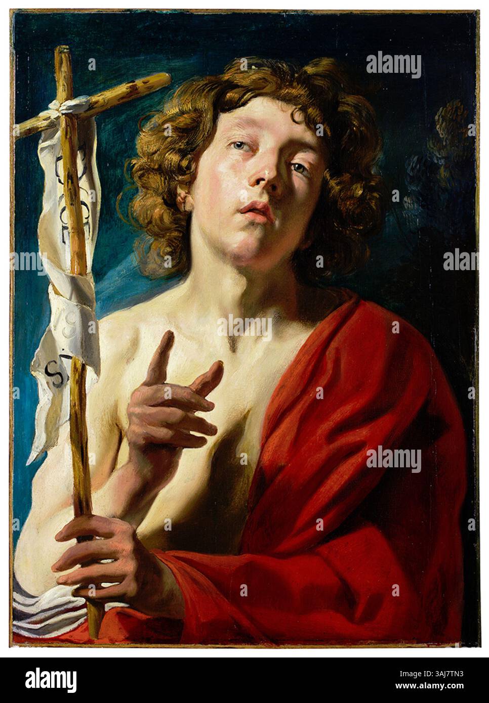 Jacob Jordaens' 1620 painting 'Saint John the Baptist' shows the ...