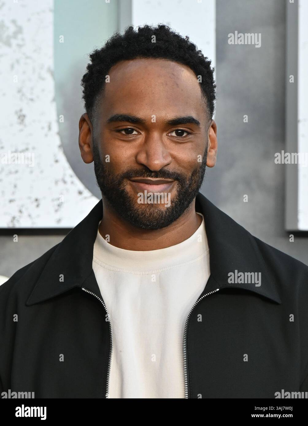 LONDON, ENGLAND - APRIL 10 2025: Tyler Fayose attends the "Andor ...