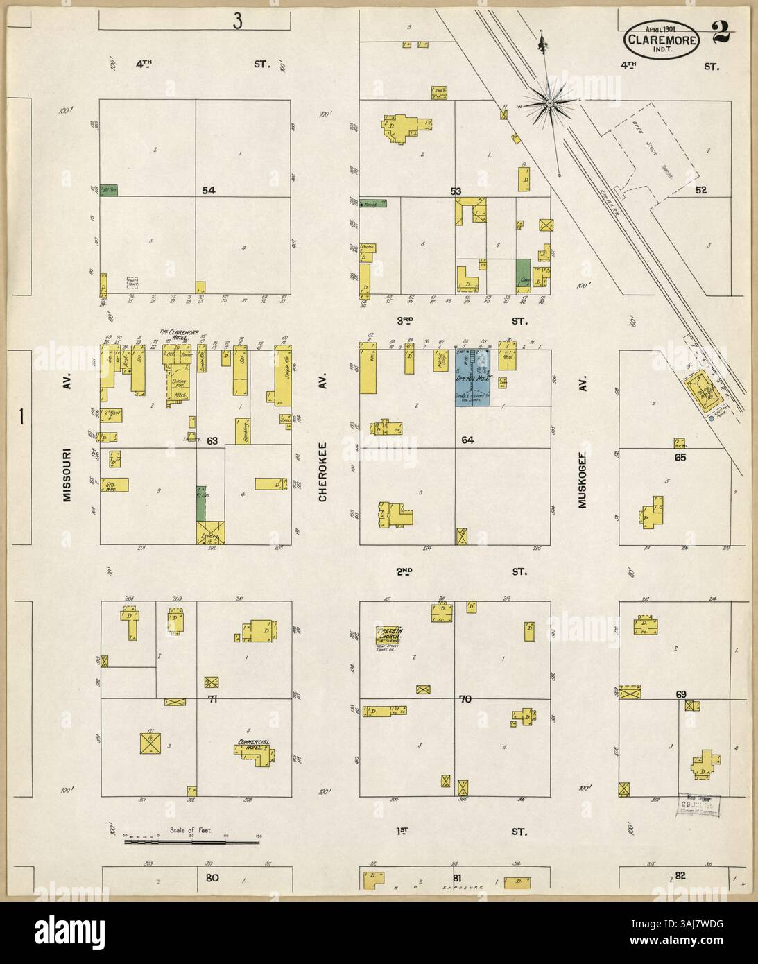 1901 map hi-res stock photography and images - Alamy