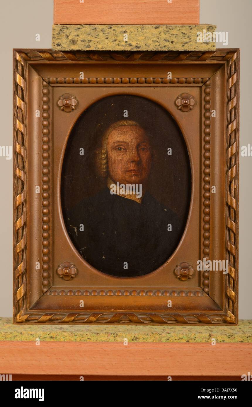 This 1800 painting features Josephus van Dam, a lector in midwifery and ...