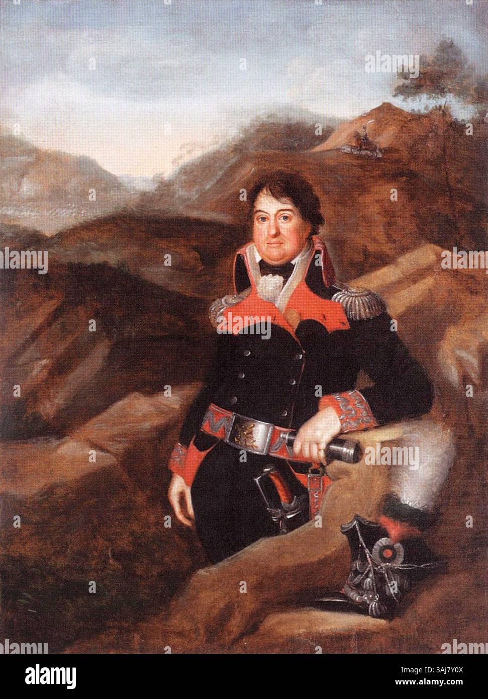 This portrait of General Jan Henryk Dąbrowski, painted around 1800 ...