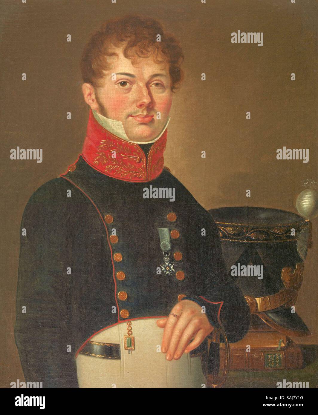 This 19th-century portrait, attributed to an unknown artist, depicts the army surgeon Jean ...