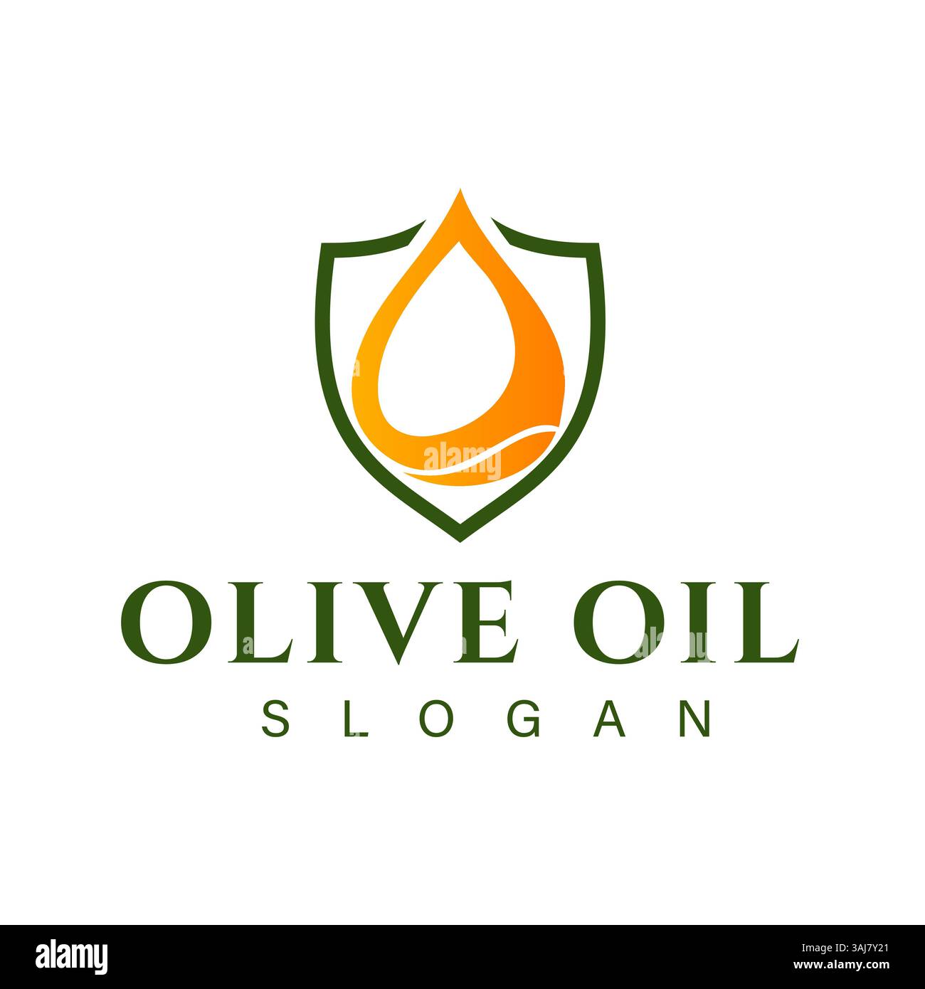 Symbolic Design of Oil Drop Shield Logo for Energy and Security Brand ...