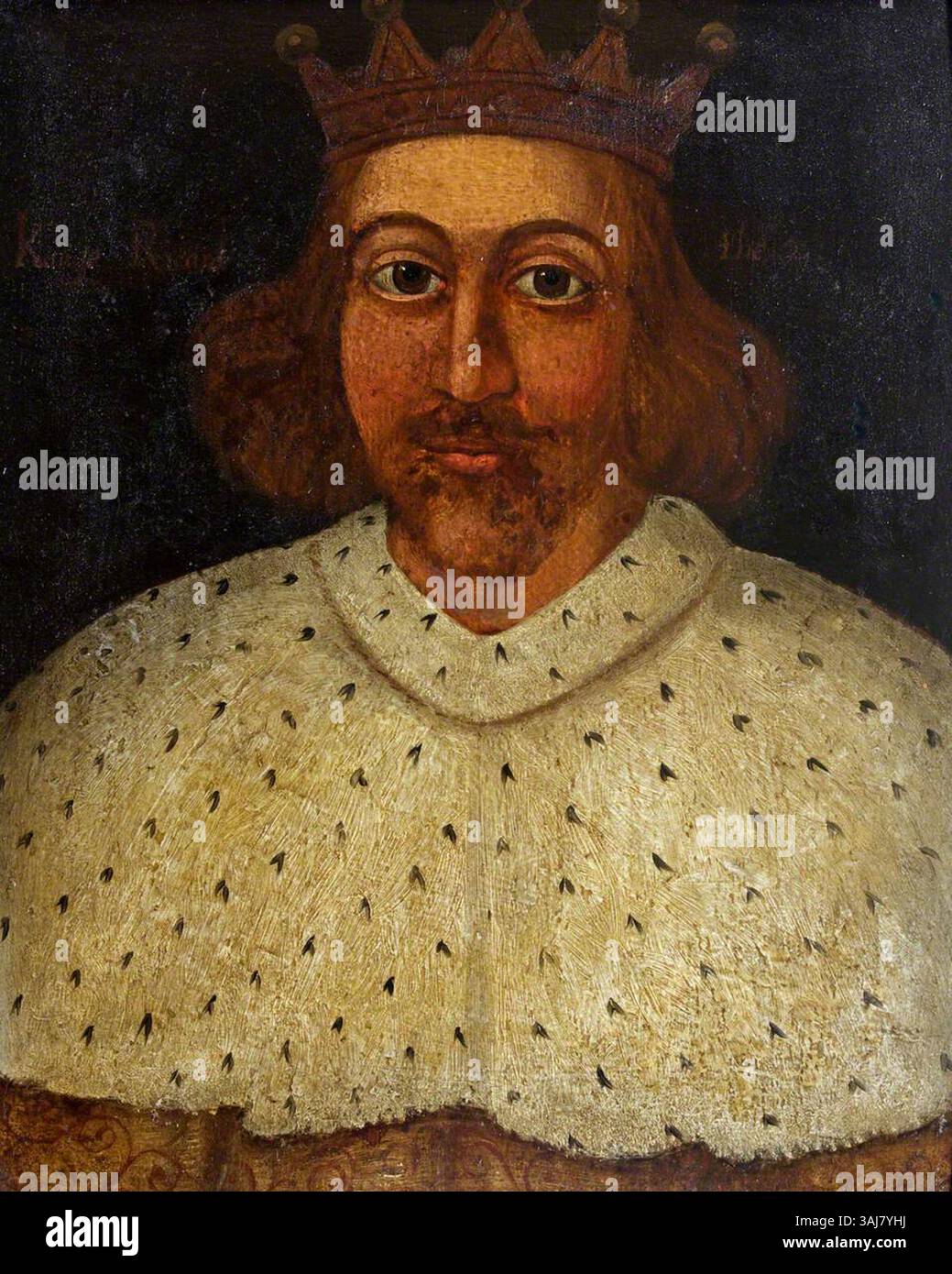 This mid-17th-century portrait of King Richard II of England, created ...
