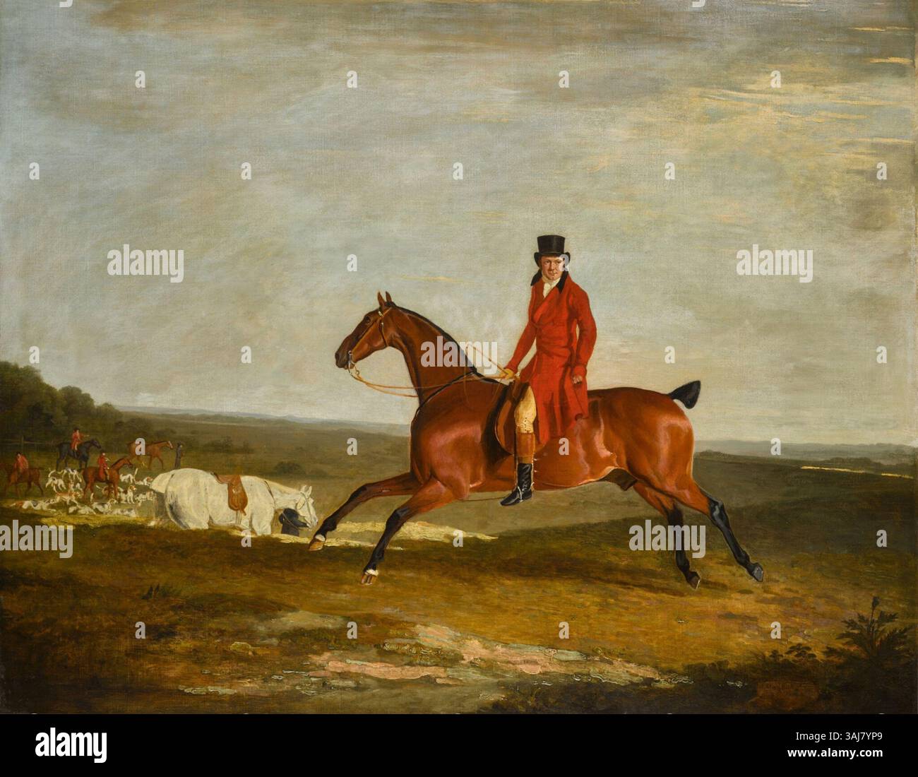 This 18th-century portrait by Ben Marshall depicts J.V. Grinstead, the ...