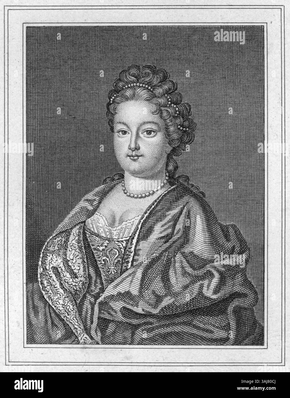 This engraving, created before 1900, is referred to as a portrait of ...