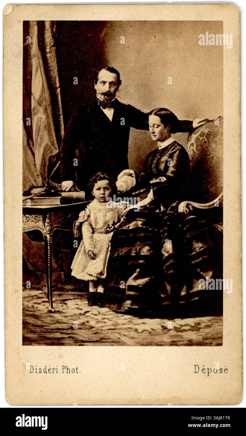 This photograph from the 1860s to 1870s captures the French Imperial ...