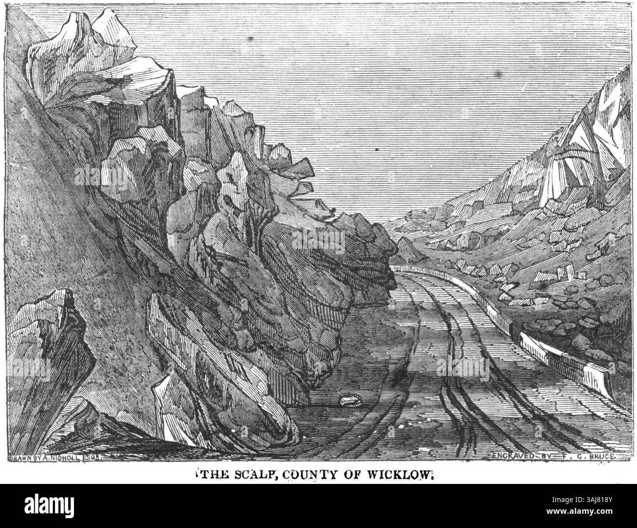 Image highlights natural landscape Cut Out Stock Images & Pictures - Alamy