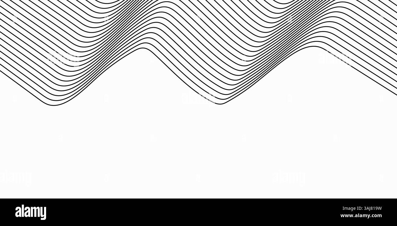 Trendy geometric line background. Motion line art backdrop design ...