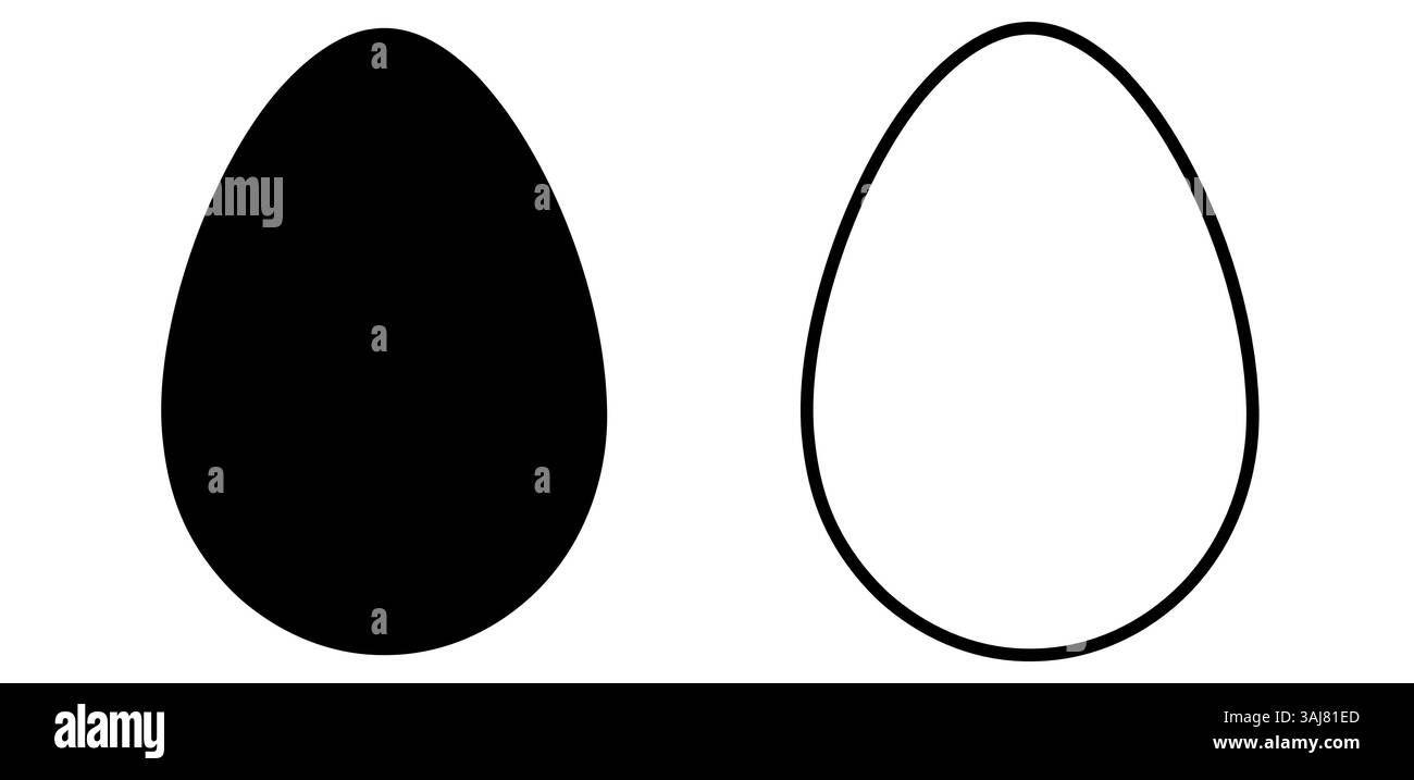 Egg - vector icon Stock Vector Image & Art - Alamy