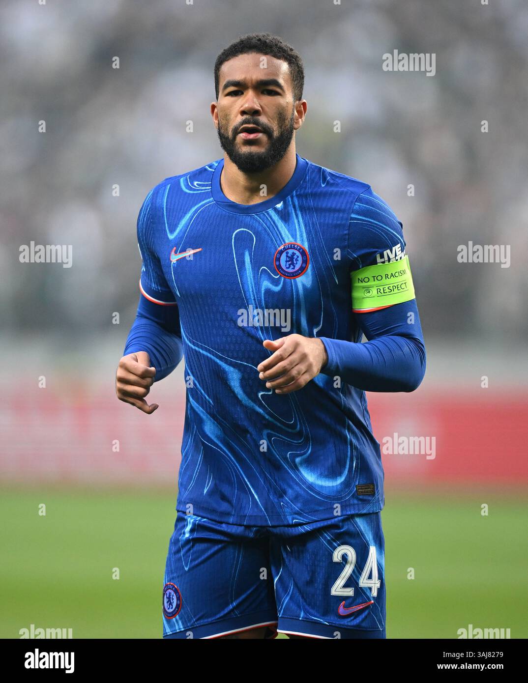 Chelsea's Reece James during the UEFA Conference League quarter-final ...