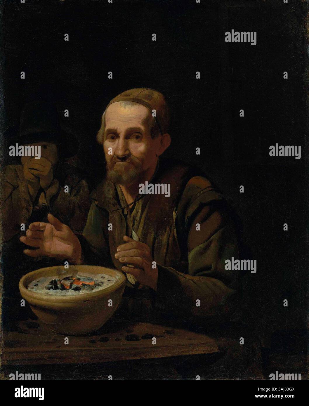This painting by Michiel Sweerts, created between 1650 and 1660, shows ...