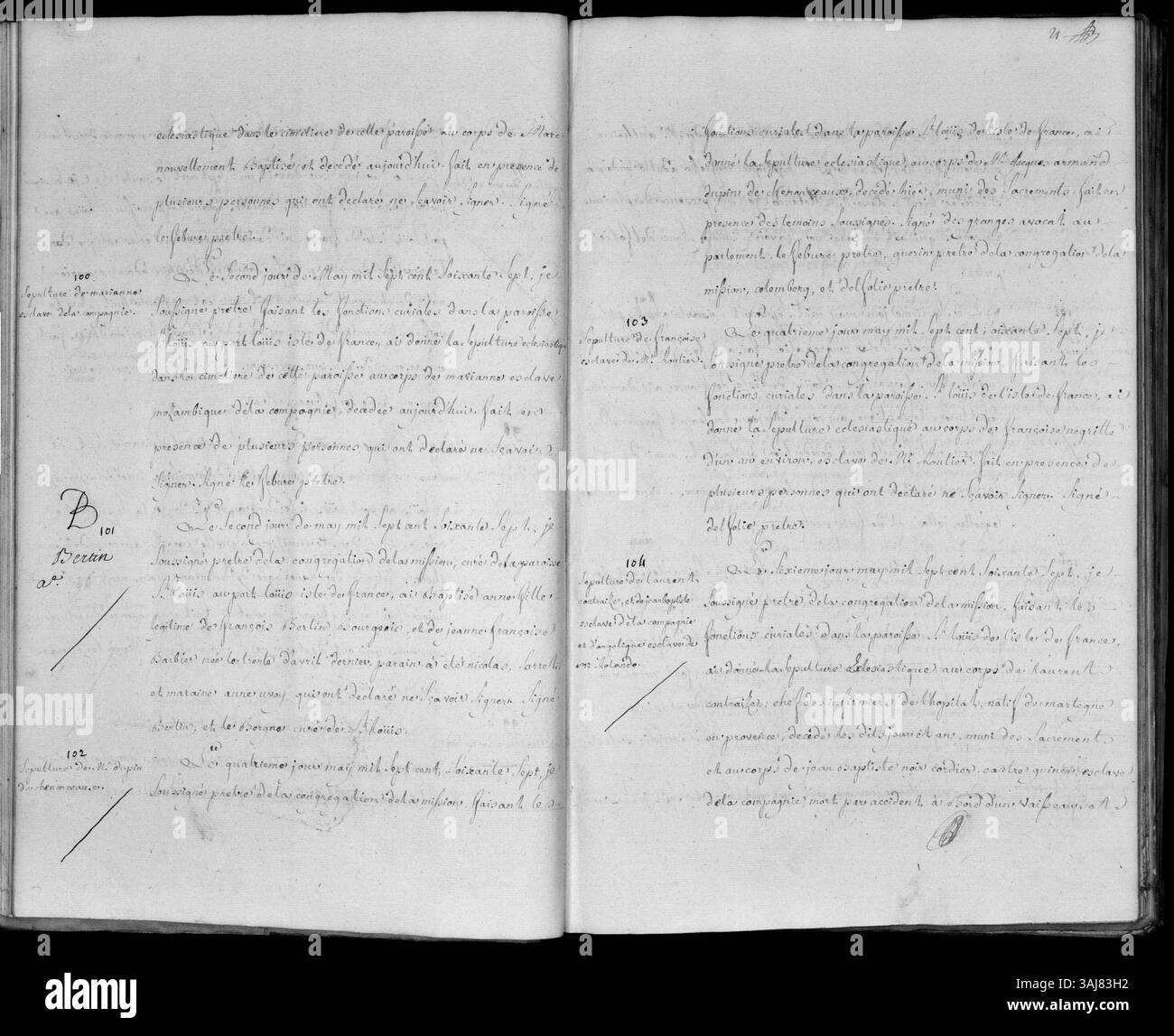 Burial certificate Black and White Stock Photos & Images - Alamy