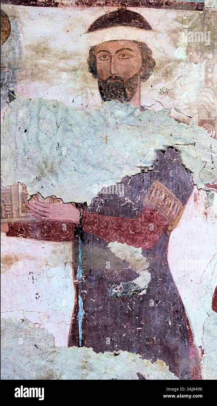 This 14th-century painting from Sori Monastery represents the Duke of ...