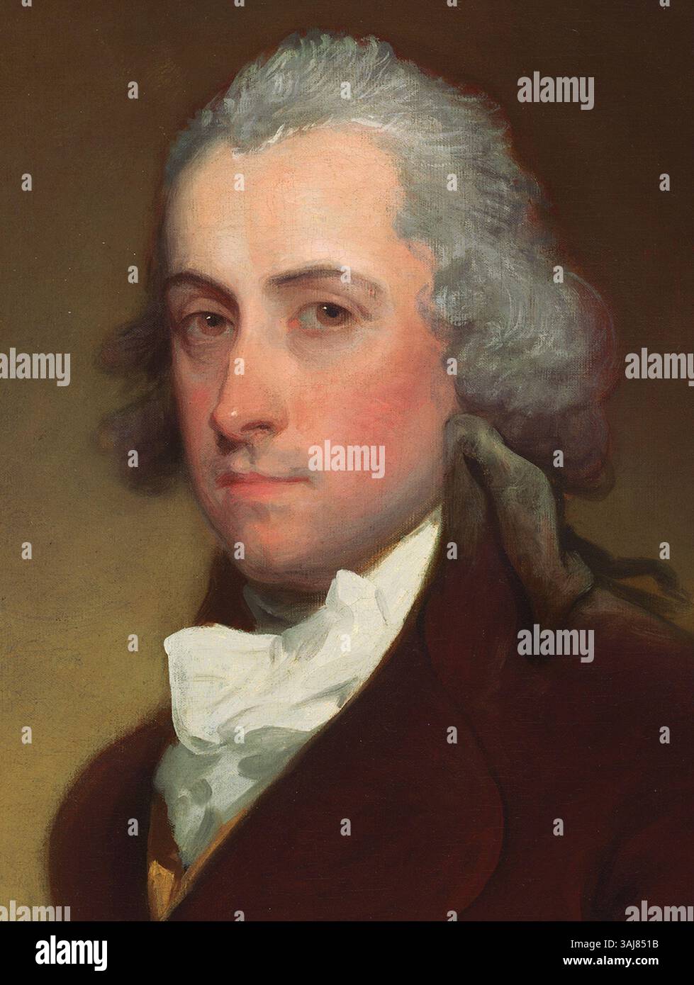 This portrait of Stephen Van Rensselaer III, painted between 1793 and ...