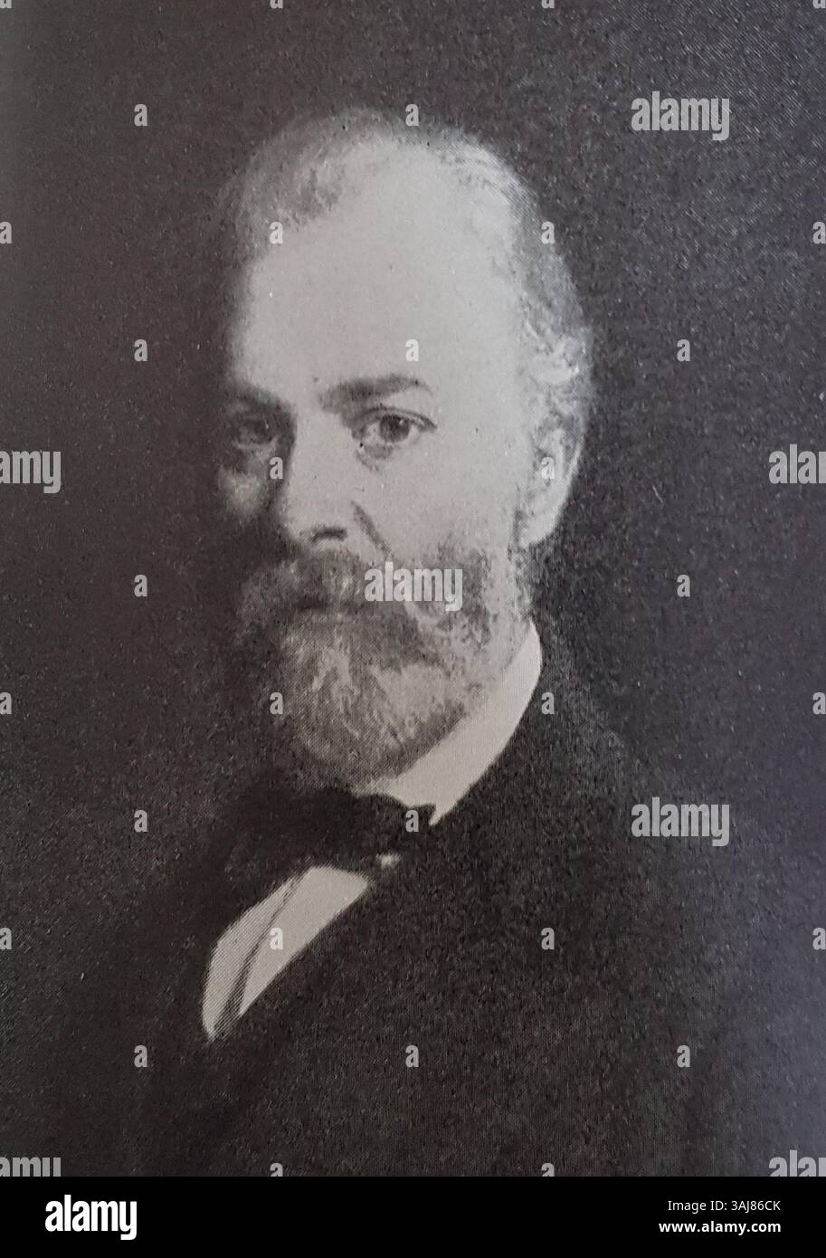 This portrait of Johan Edvard Bergh, photographed by Geskel Saloman, is ...