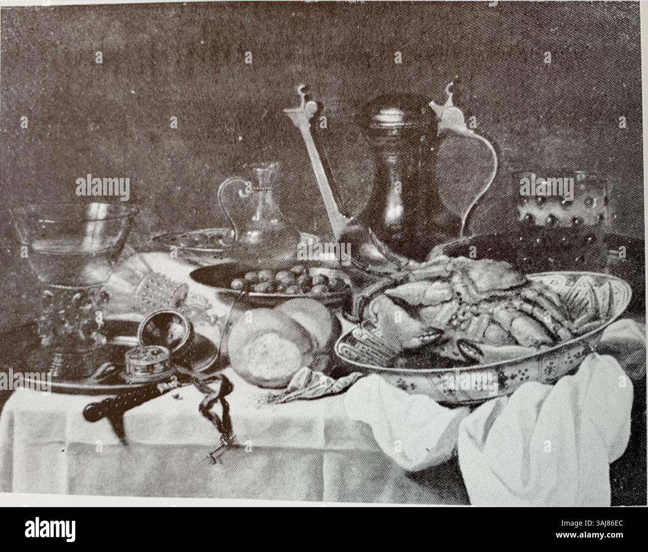 Pieter Claesz's 1647 still life features a Jan Steen pitcher, a crab ...