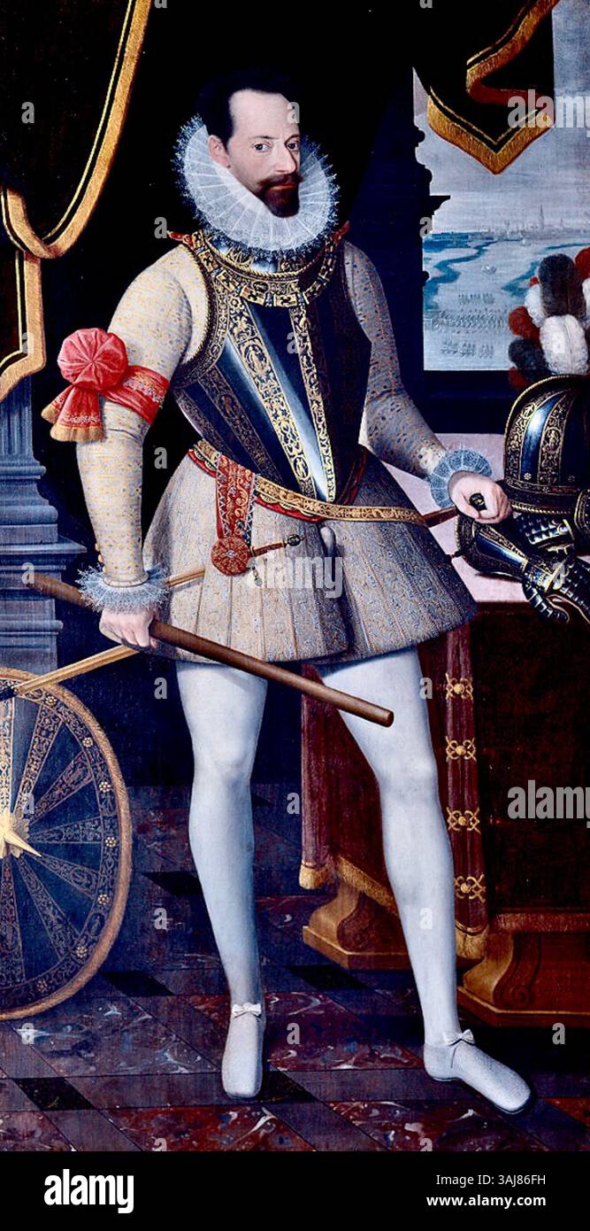 This 16th-century portrait of Alessandro Farnese, Duke of Parma, by ...