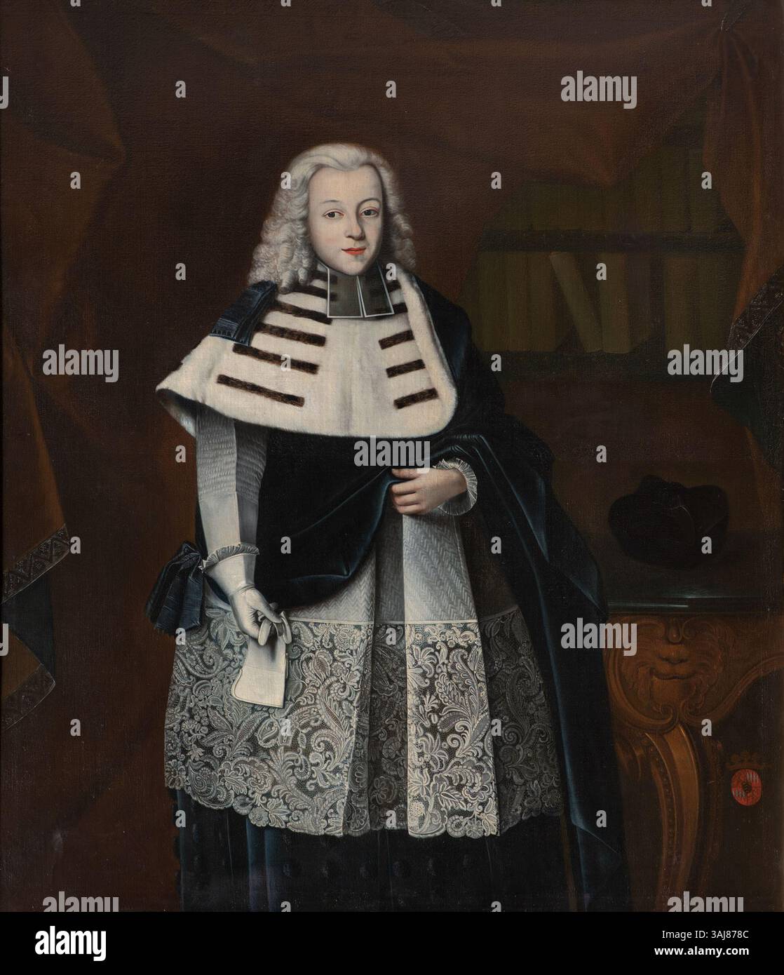 This 1740 portrait depicts Octave Albert Ernest Joseph, Count of ...