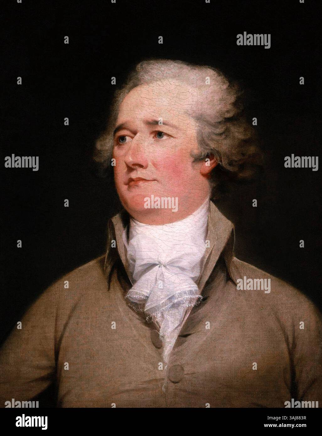 This 1792 painting by John Trumbull depicts Alexander Hamilton, one of ...