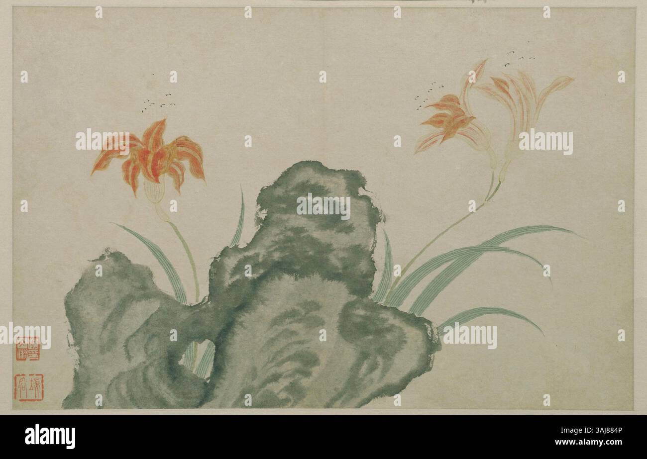 Wen Chu’s Flower Album, housed in The Palace Museum, is a Chinese ...