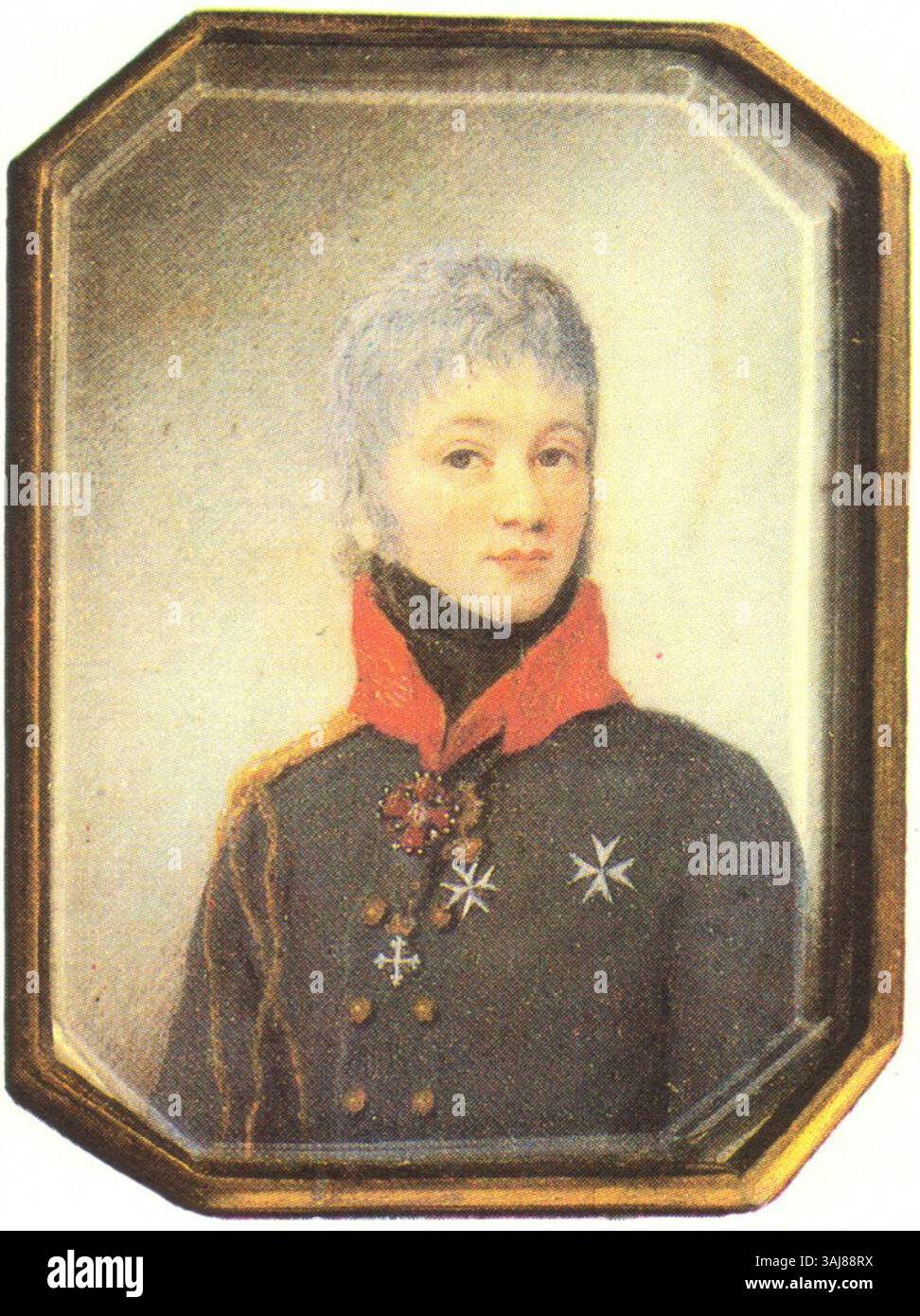 This early 19th-century portrait of Evgraf Fedotovich Komarovskiy ...