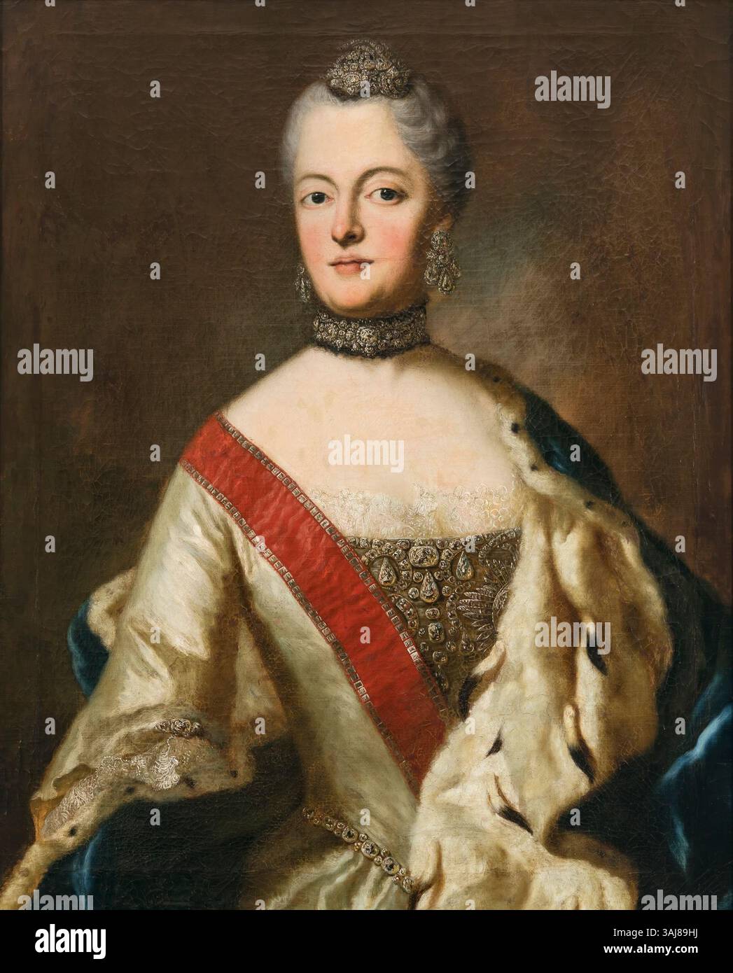 Portrait of Maria Antonia Walpurgis of Bavaria, wife of Elector ...