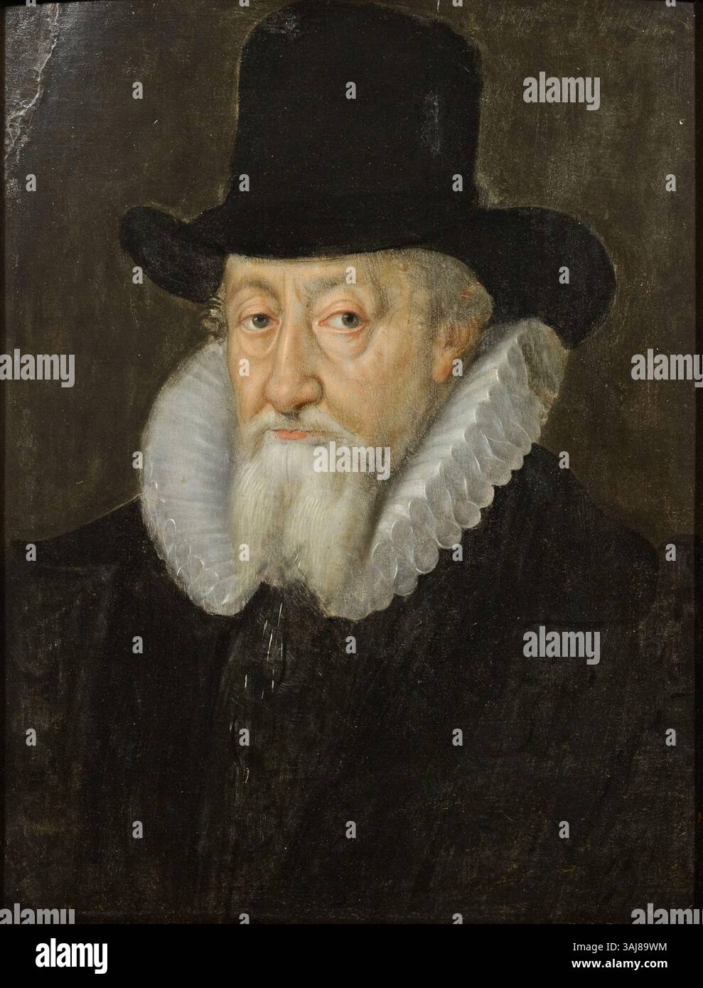 A portrait of Thomas Fanshawe, created between circa 1590 and circa ...