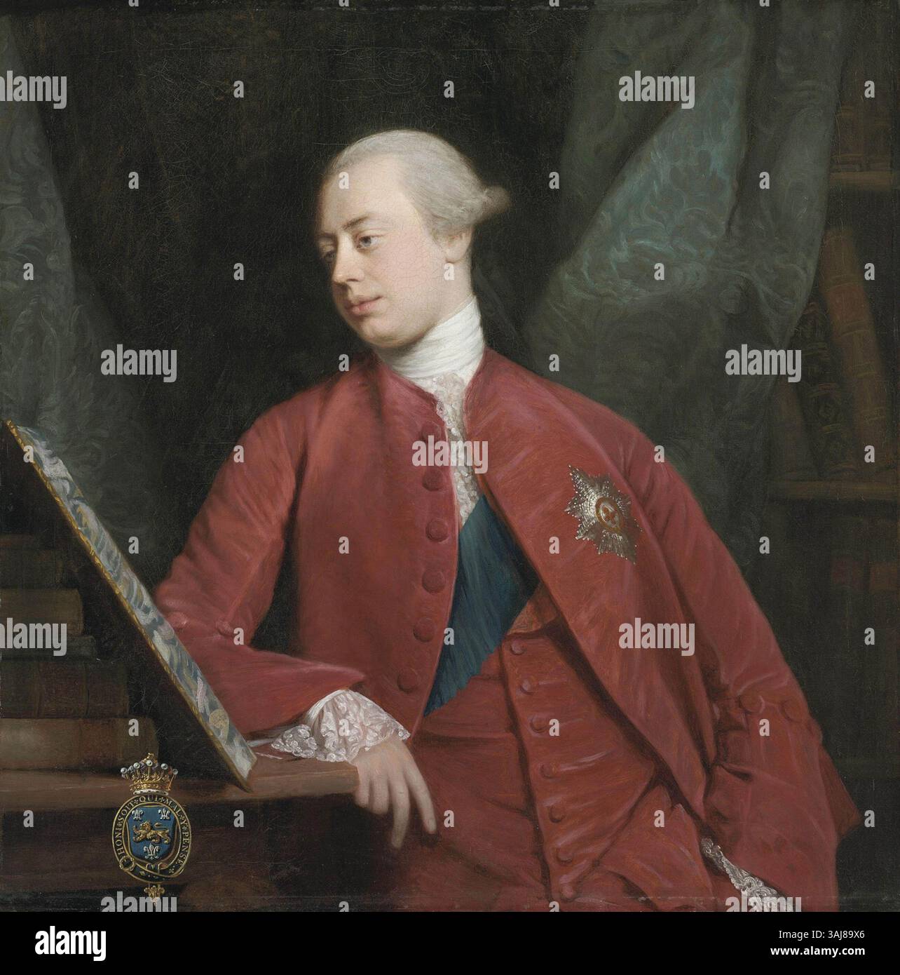 Portrait of Frederick, Lord North, later 2nd Earl of Guilford, painted ...