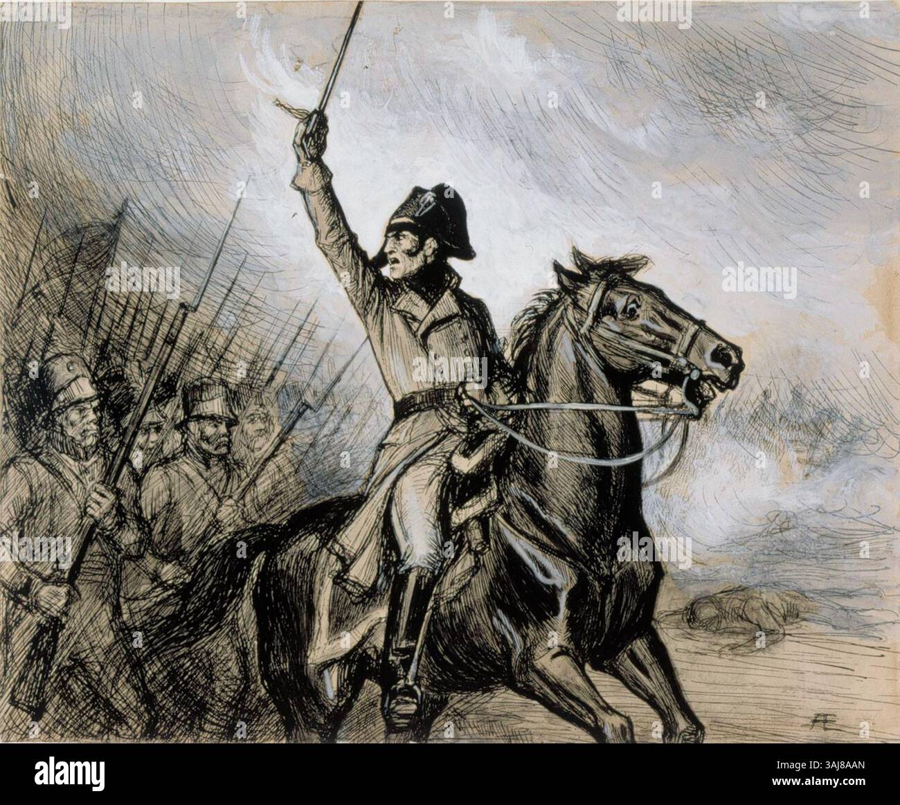 This illustration by Albert Edelfelt, created around 1900, depicts ...