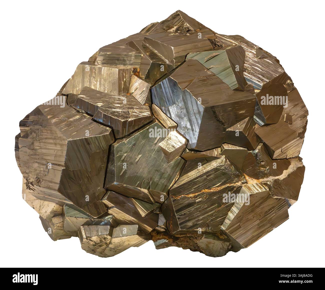 Iron Pyrite, Tucson Mine, Leadville, Colorado Stock Photo - Alamy