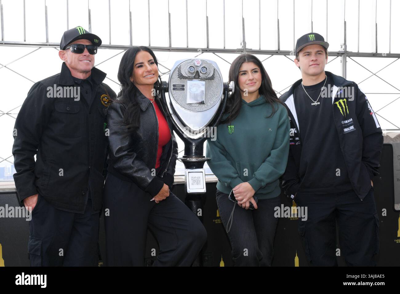 New York, USA. 10th Apr, 2025. (L-R) Brian Deegan and Marissa Deegan ...