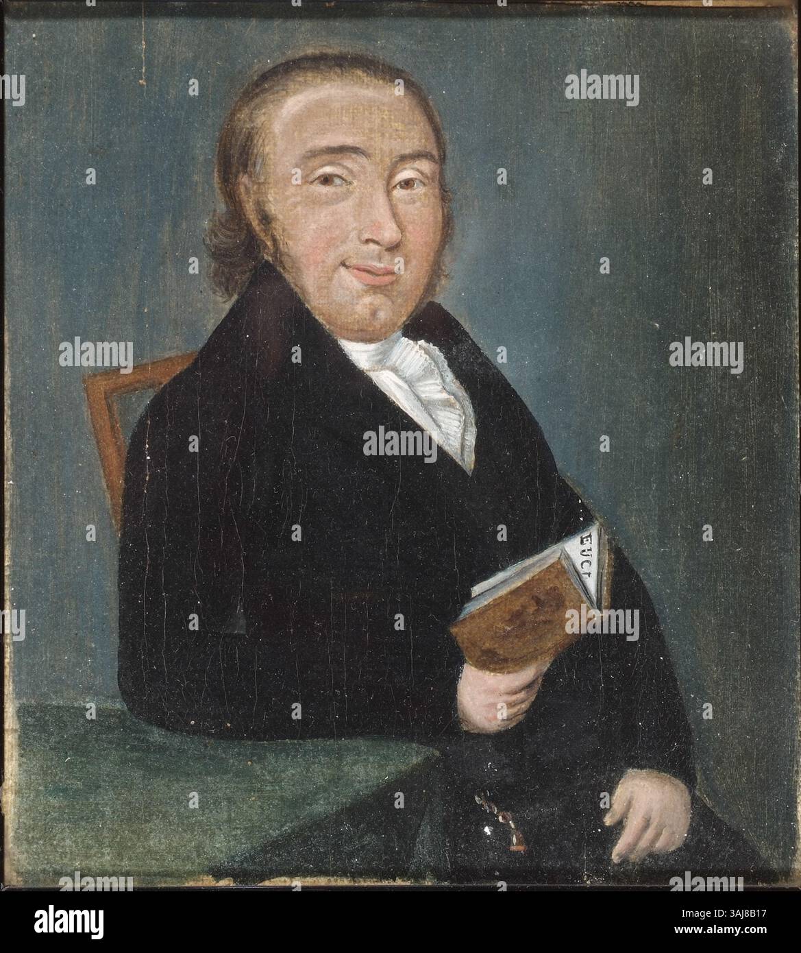 This 1790 portrait of Pieter Stomman, painted by an unknown artist, is ...