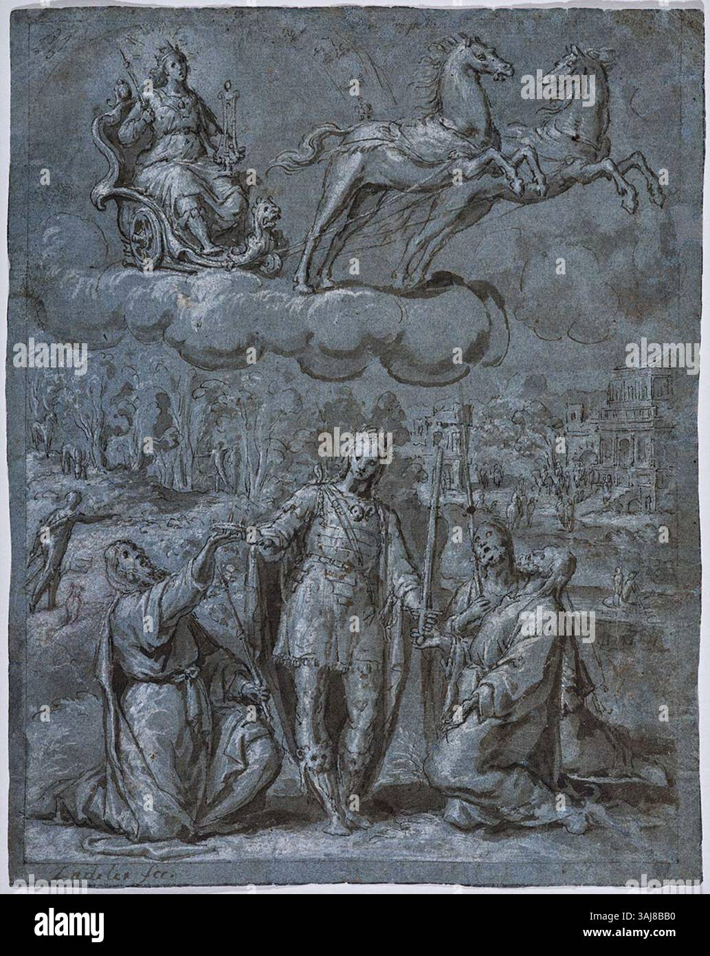 Pedro de Campaña's Allegory of the Triumph of Alexander the Great ...