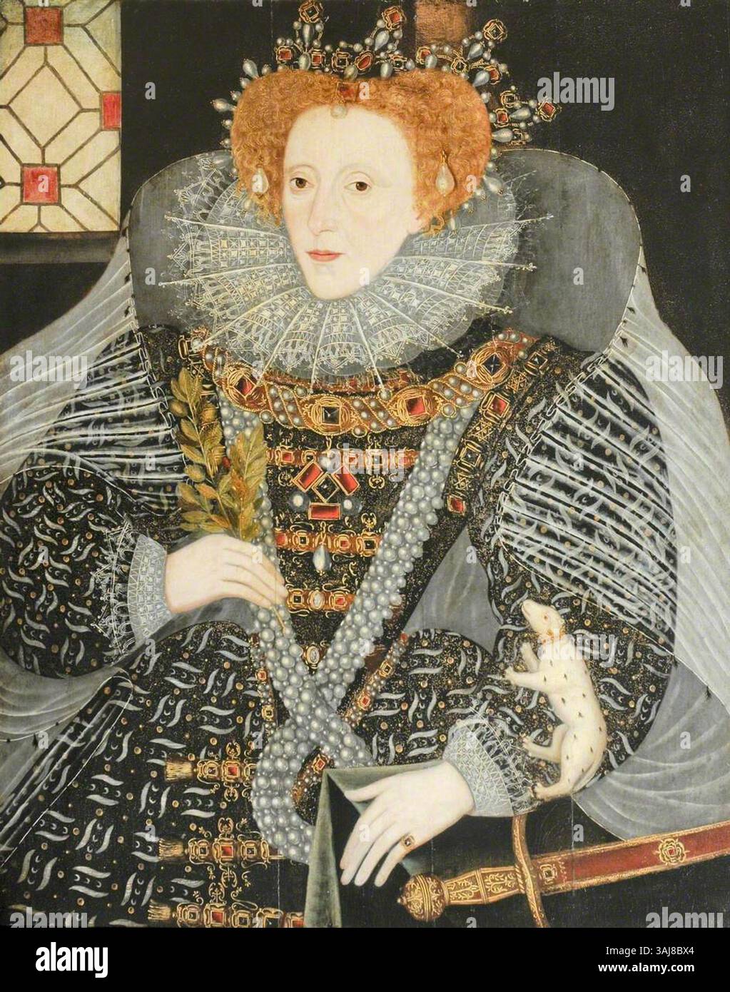 Queen elizabeth in court 1533 hi-res stock photography and images - Alamy