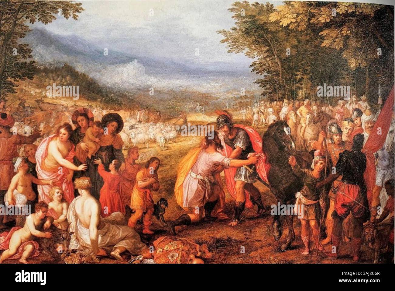 This painting, attributed to Hendrik van Balen and Jan Brueghel I ...