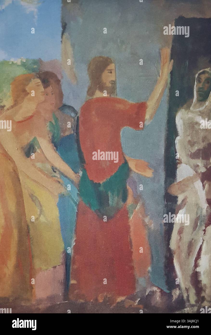 This painting by Karl Isakson, created between 1878 and 1922, portrays ...