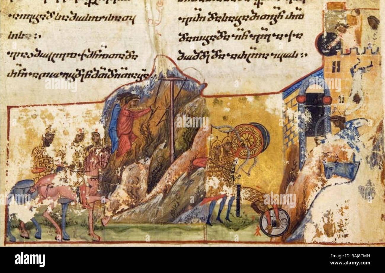 This illustration from the 13th-14th century manuscript *Second ...