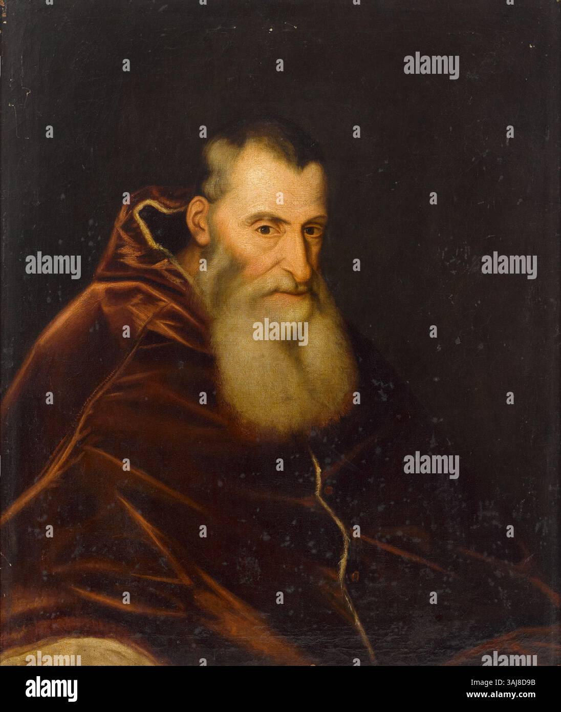 This 16th-century portrait of Pope Paul III Farnese, created after the ...