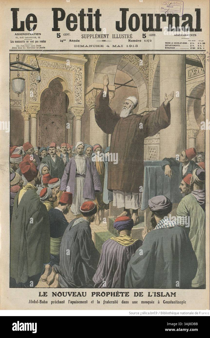 The May 4, 1913 edition of the French newspaper 'Le Petit Journal ...