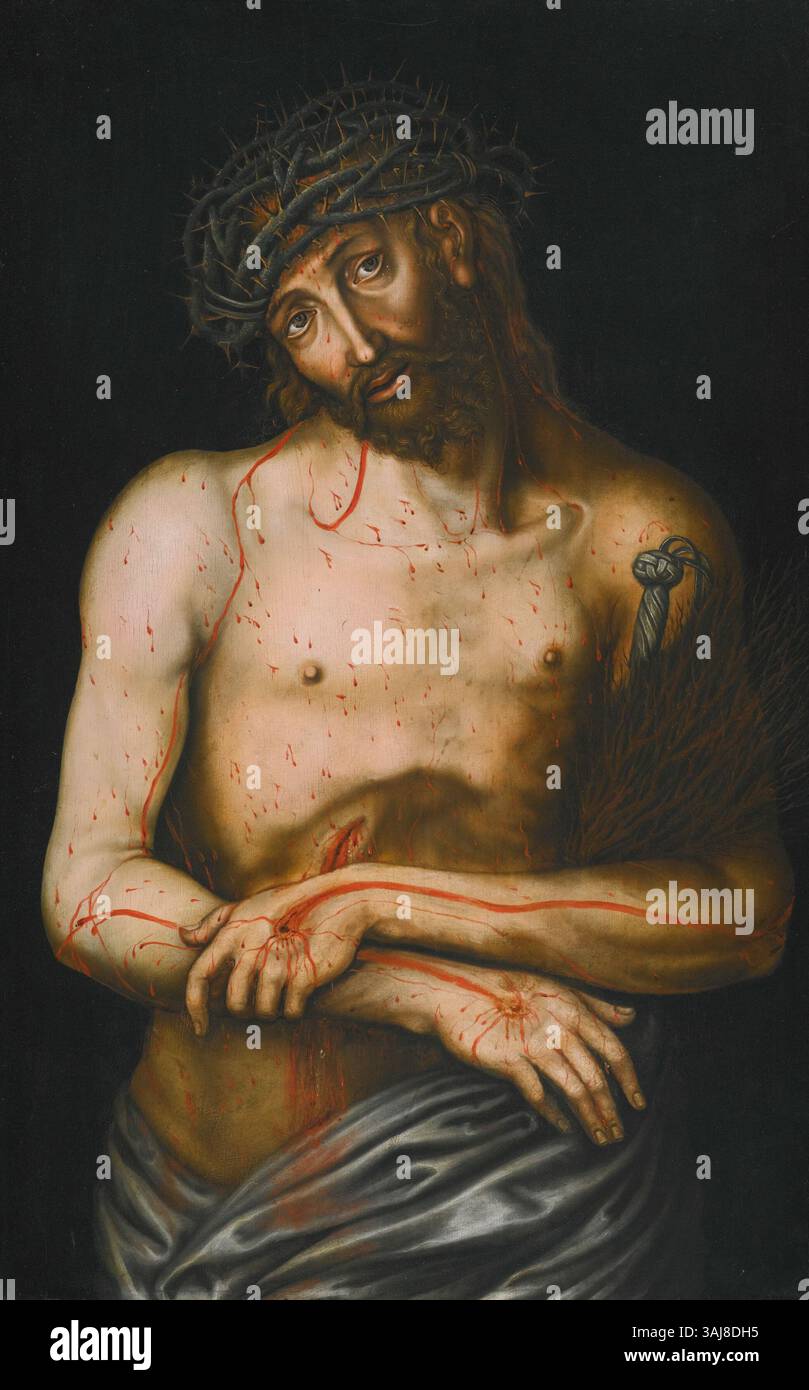 This painting, attributed to a follower of Lucas Cranach the Elder ...