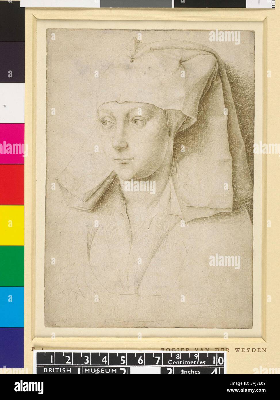 A similar portrait by Rogier van der Weyden of an unknown young woman ...