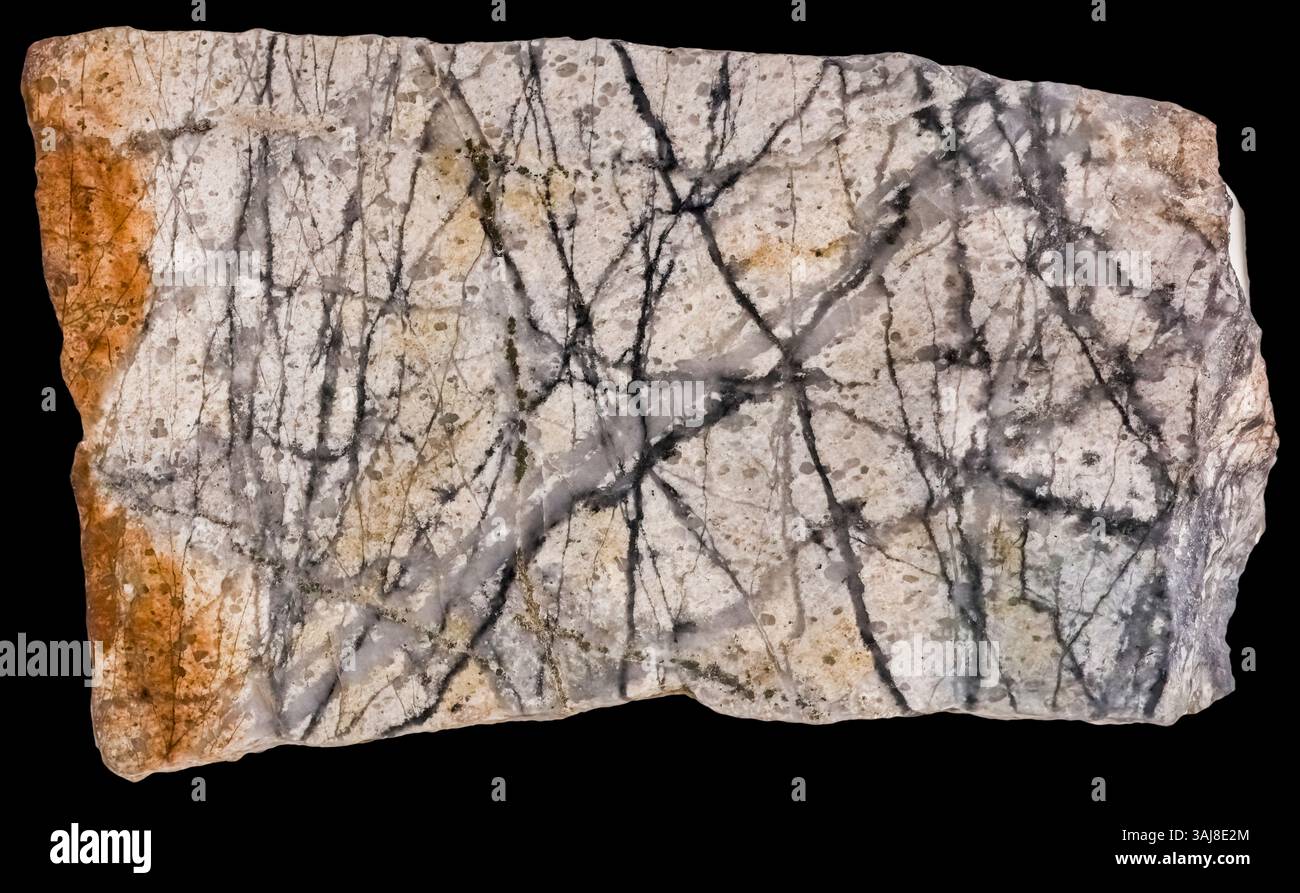 Molybdenite, Quartz and Pyrite Veins in Porphyry from the Climax Mine ...