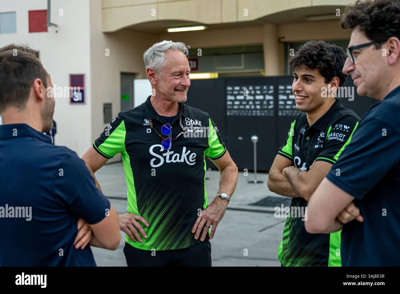 BAHRAIN INTERNATIONAL CIRCUIT, BAHRAIN - APRIL 10: Jonathan Wheatley ...