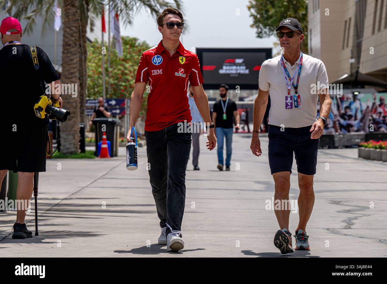 BAHRAIN INTERNATIONAL CIRCUIT, BAHRAIN - APRIL 10: Dino Beganovic, The ...