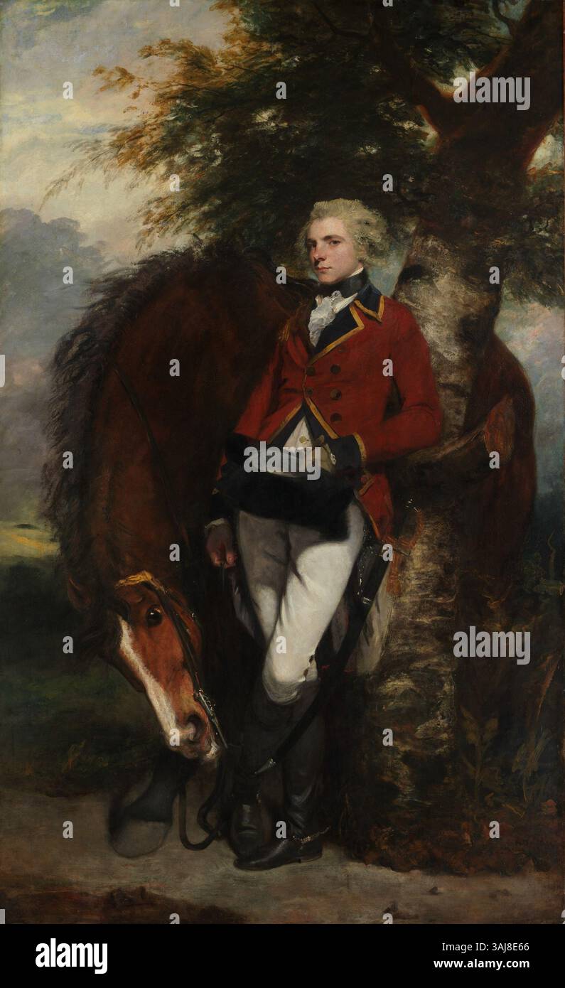 This 1782 portrait by Joshua Reynolds depicts Captain George K. H ...